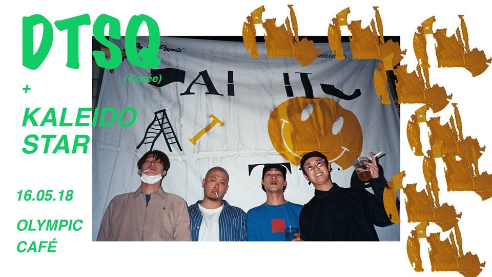 Le groupe coréen DTSQ en concert à Paris et au Havre pour 8€ maximum ...