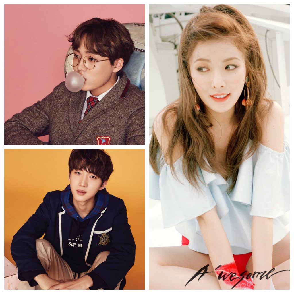 Hui et E’Dawn des PENTAGON vont former une sous-unité avec Hyuna ...