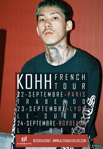 KOHH annonce une tournée française ! – Ckjpopnews